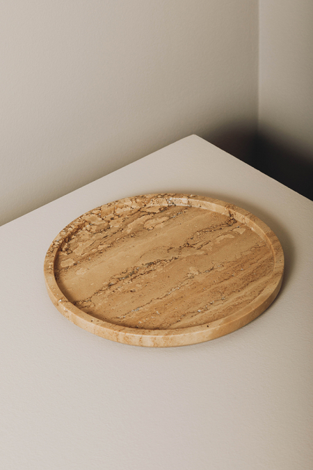 ROUND PLATE | Marble Accessories | MAAMI HOME